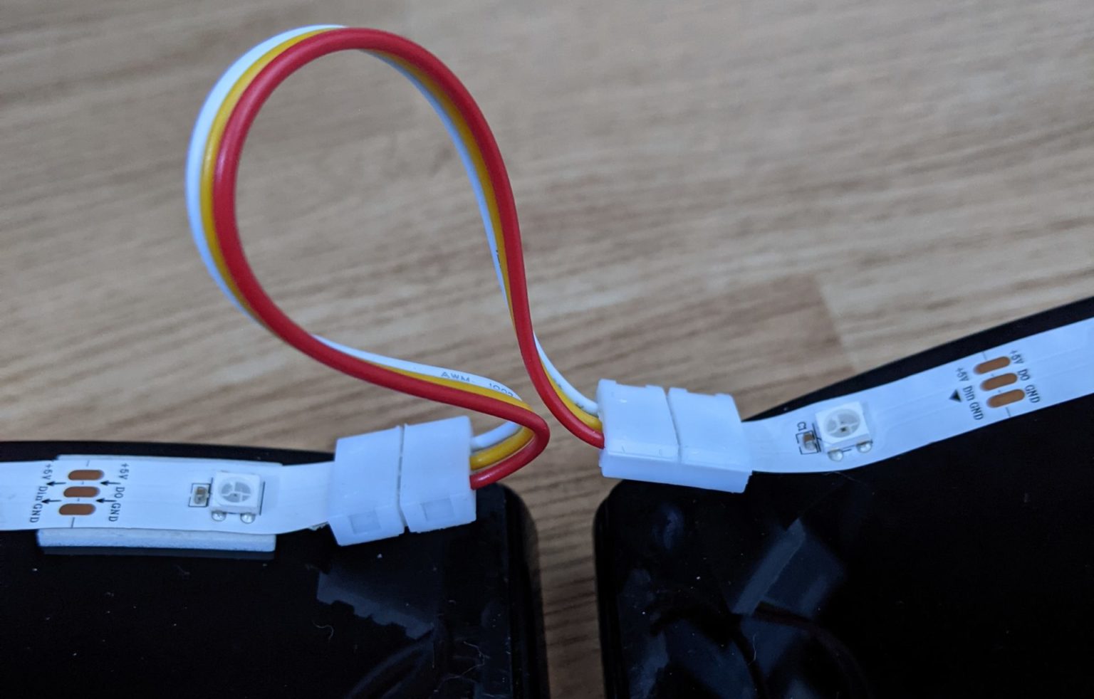 Dual Monitor Bias Lighting with LEDs and WLED | Darren Griffin