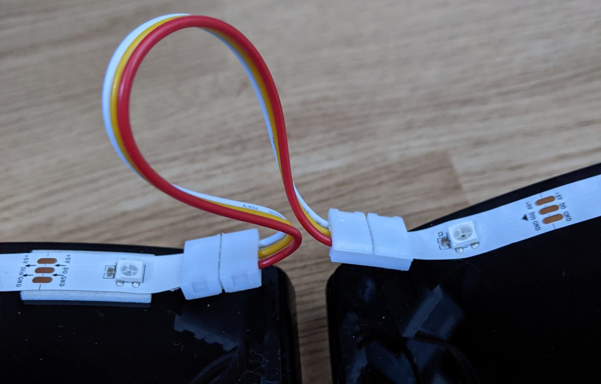 Dual Monitor Bias Lighting with LEDs and WLED | Darren Griffin